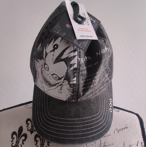 Deathnote | Accessories | Death Note Anime Ryuk Graphic Gray Adjustable ...